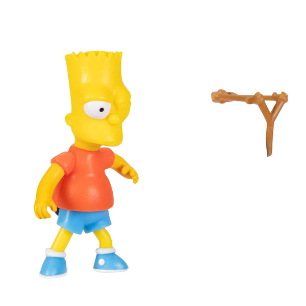 Bart w/ Slingshot- The Simpsons 2.5" Figure Wave 2 by Jakks Pacific