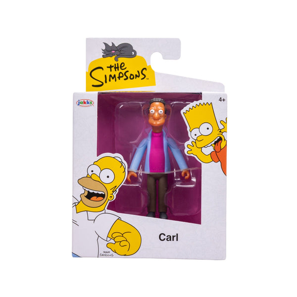Carl Carlson - The Simpsons 2.5" Figure Wave 5 by Jakks Pacific