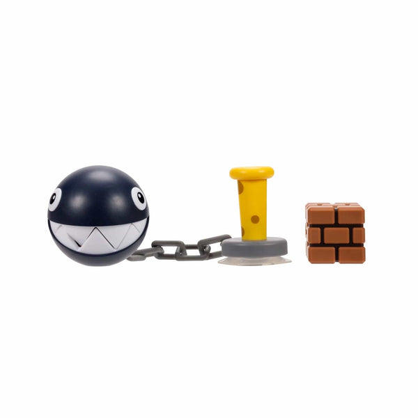 Chain Chomp - Super Mario Nintendo 4" Figure Wave 48 Jakks Pacific