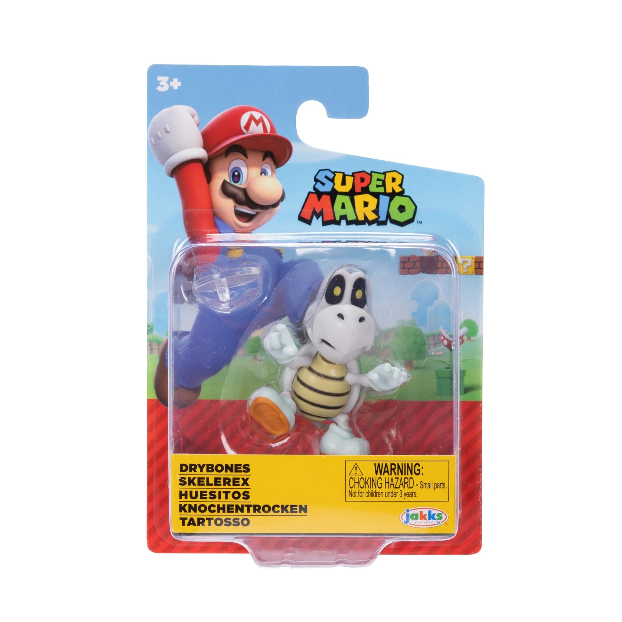Dry Bones Wave 45 Super Mario Bros 2.5" Nintendo Figure by Jakks Pacif