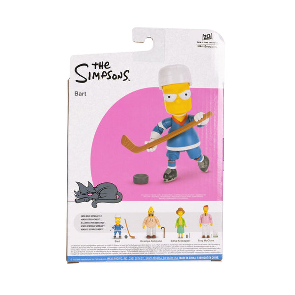 Hockey Bart - The Simpsons 5" Articulated Figure Wave 5 by Jakks Pacif