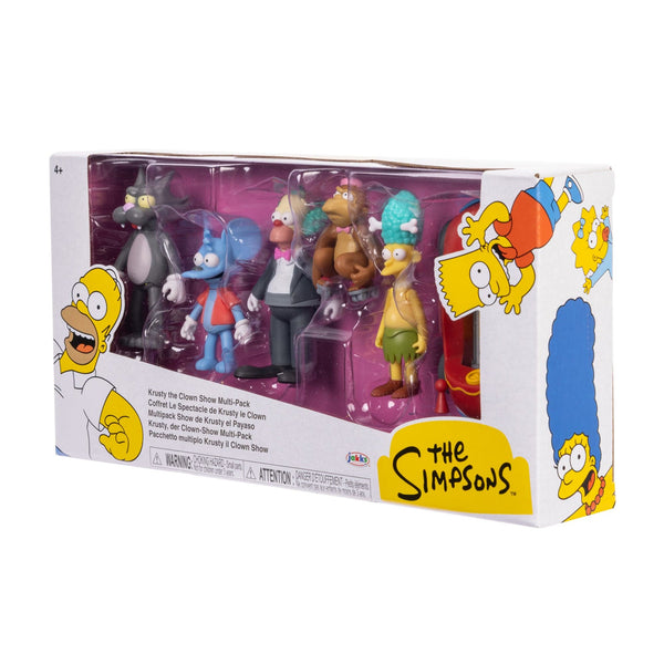 Krusty the Clown Show 2.5-inch Multi-Pack The Simpsons by Jakks Pacifi